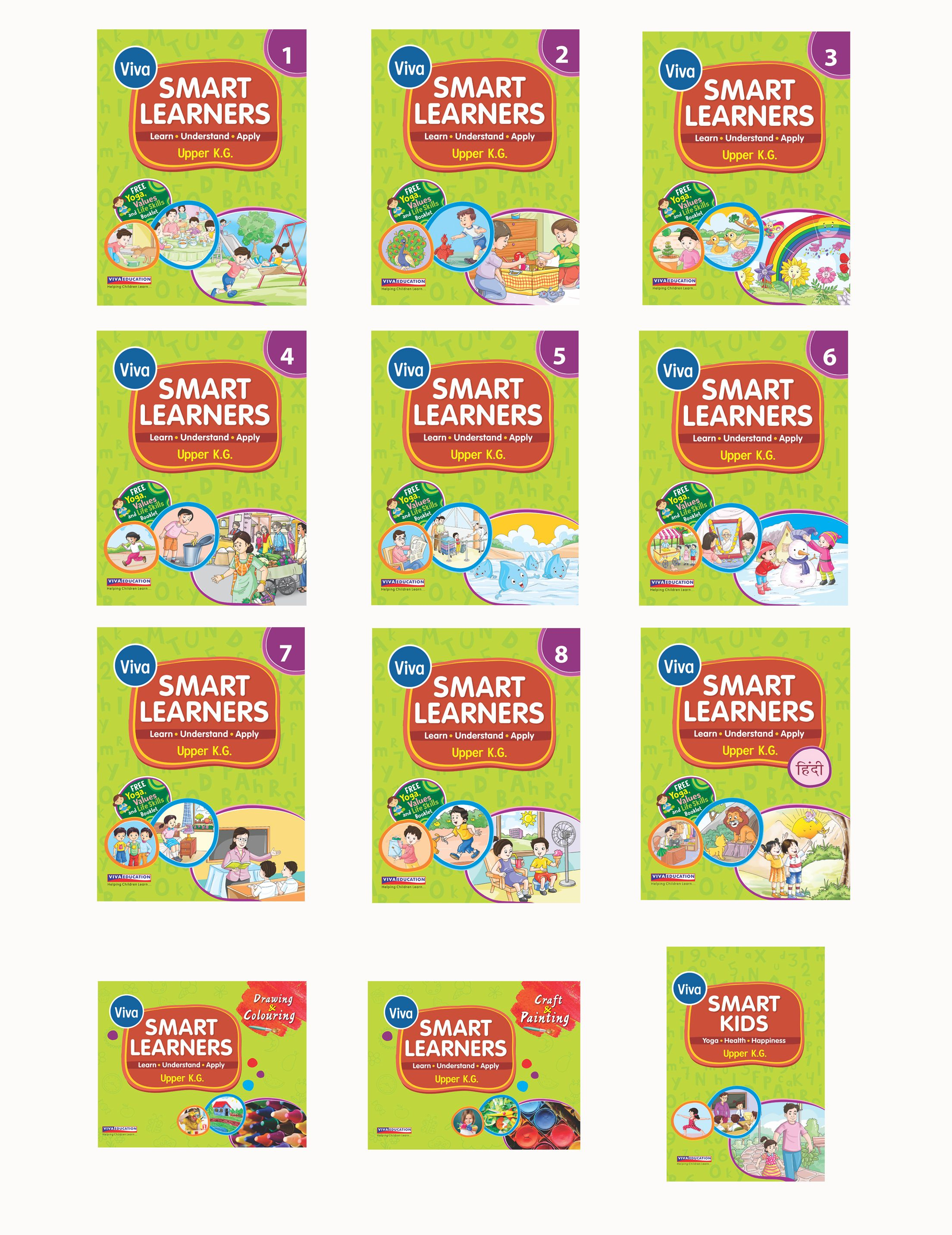 Viva Smart Learners Upper KG Books Online | Buy Upper KG Books for Kids
